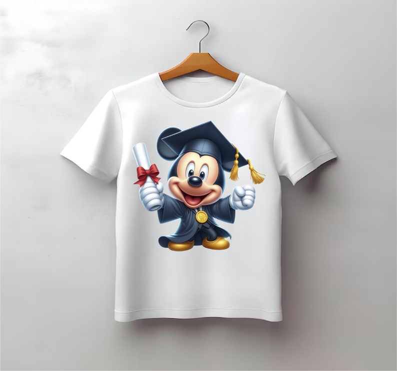 Mickey Mouse Diploma Watercolor Splash, Mickey Mouse Graduation ...