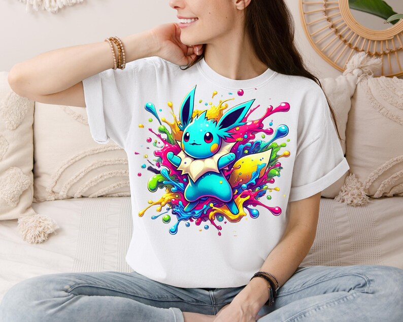 2 Jolteon PNG Watercolor Splash, Clipart Images, Graphics and Artwork ...