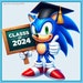 Sonic Graduation PNG Image, Clipart Images, Graphics and Artwork, PNG ...
