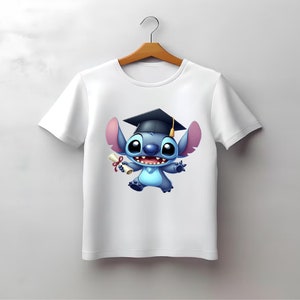 Stitch Graduation 2024 Clipart Images, Stitch Graduation Svg, Stitch ...
