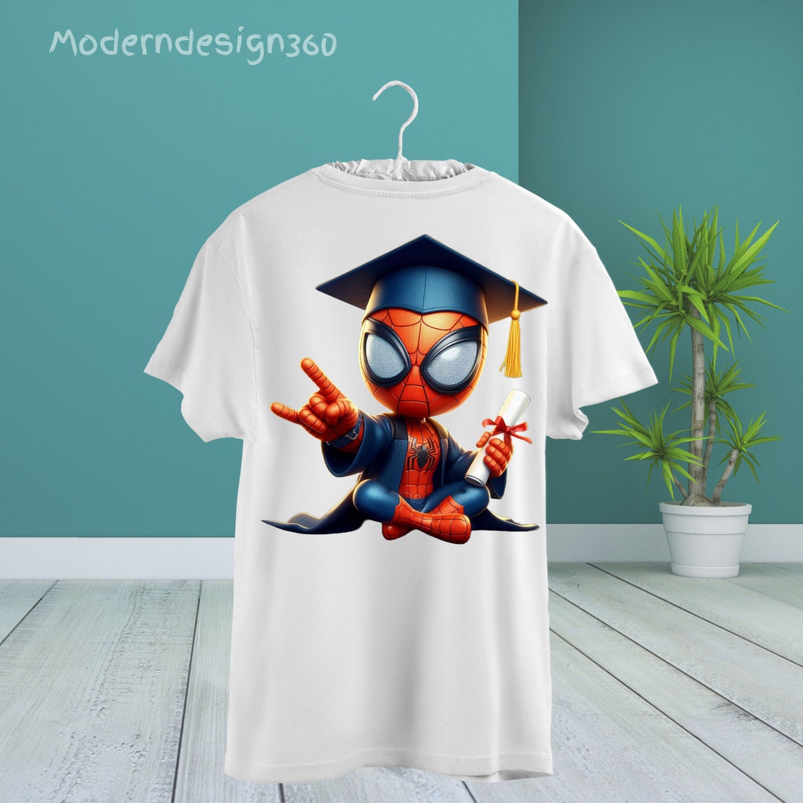 Cute Spidey Diploma, Graduation Watercolor Splash, Clipart Images ...
