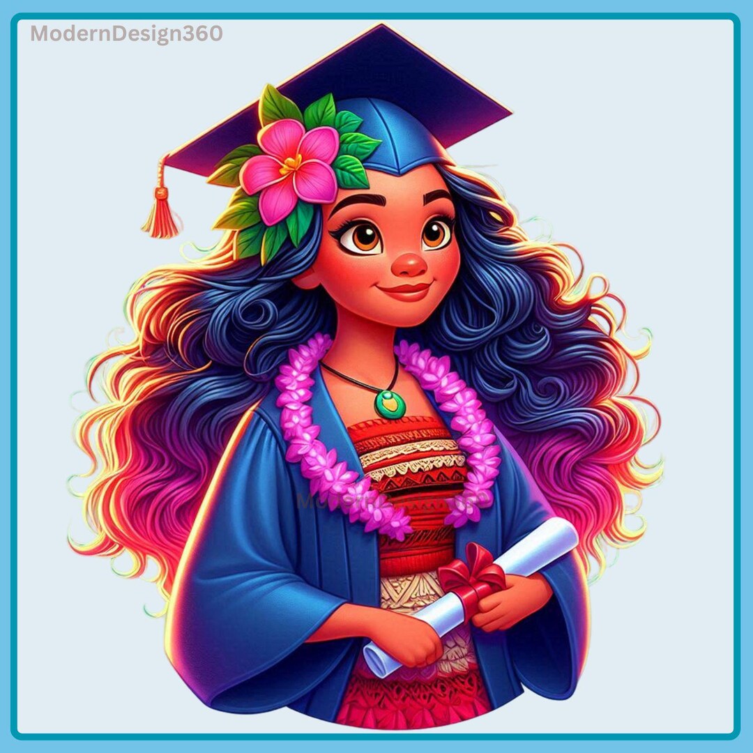 Moana Graduation Design | Moana PNG Clipart | Princess Moana PNG ...