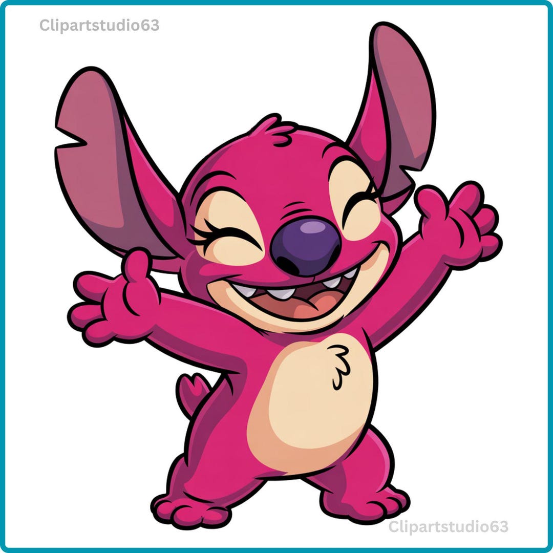Stitch and Angel SVG Angel Svg Files DIGITAL DOWNLOAD Printable - Etsy
