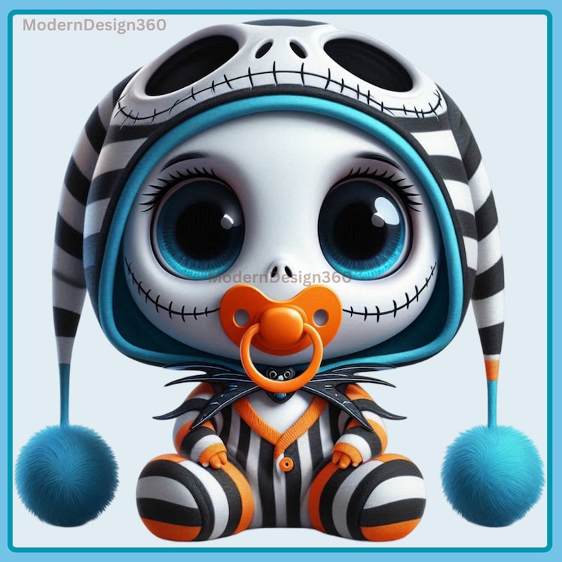 Baby Jack Skellington Svg - Etsy