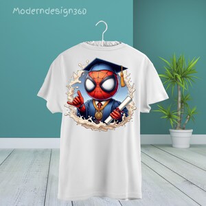 Cute Spidey Diploma, Graduation Watercolor Splash, Clipart Images ...
