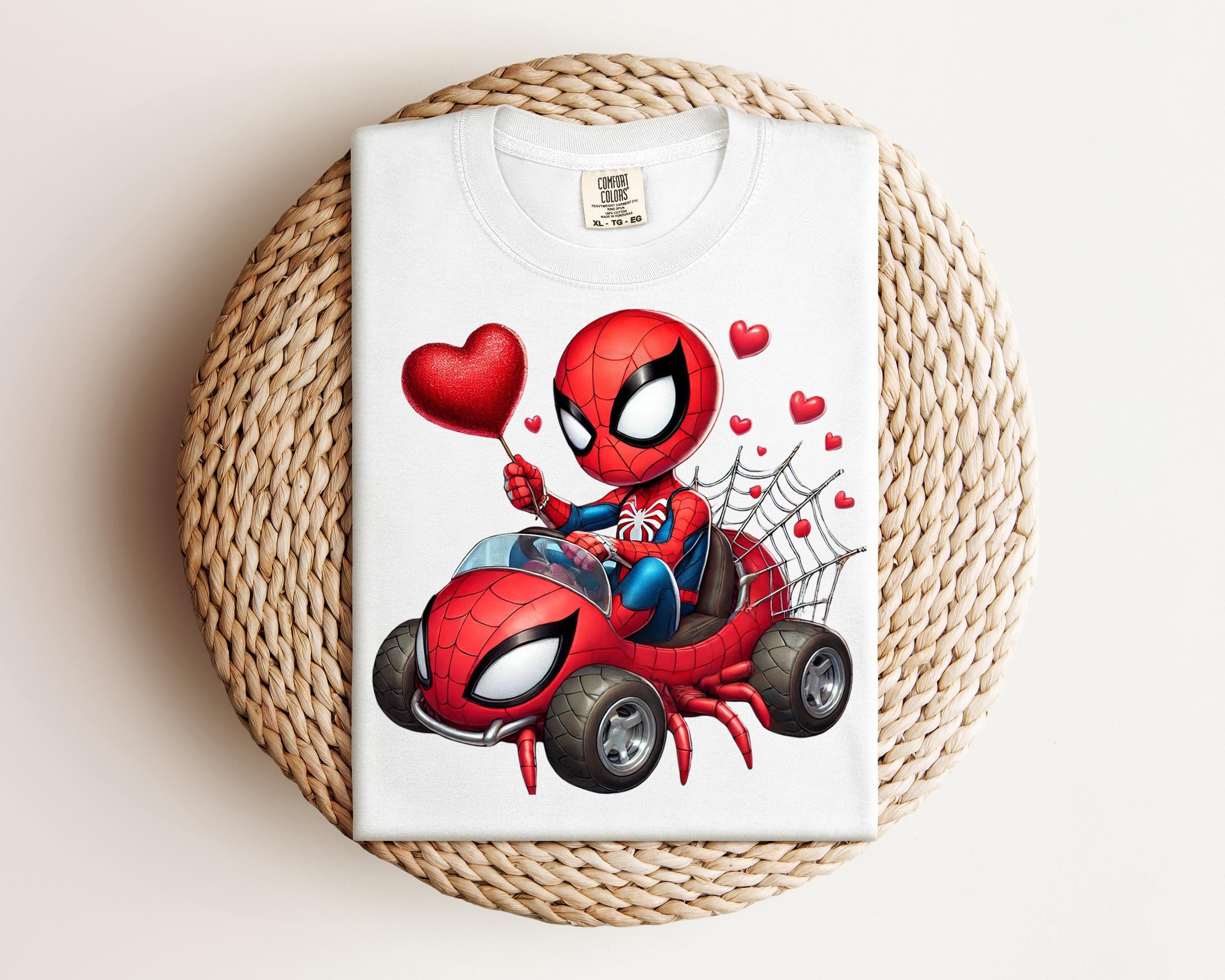 Valentine Spider Png, Spider Valentine Png, Cute Baby Superhero Png ...