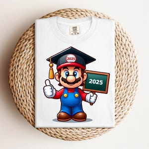 Mario Diploma Graduation Watercolor Splash, Clipart Images, Graphics ...