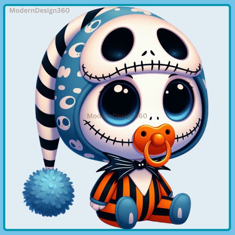 Baby Jack Skellington Svg - Etsy