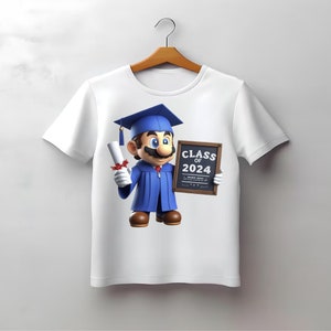 Mario Diploma Graduation Watercolor Splash, Clipart Images, Graphics ...