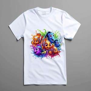 Finding Nemo Watercolor Splash | Clipart Images, Graphics and Artwork ...