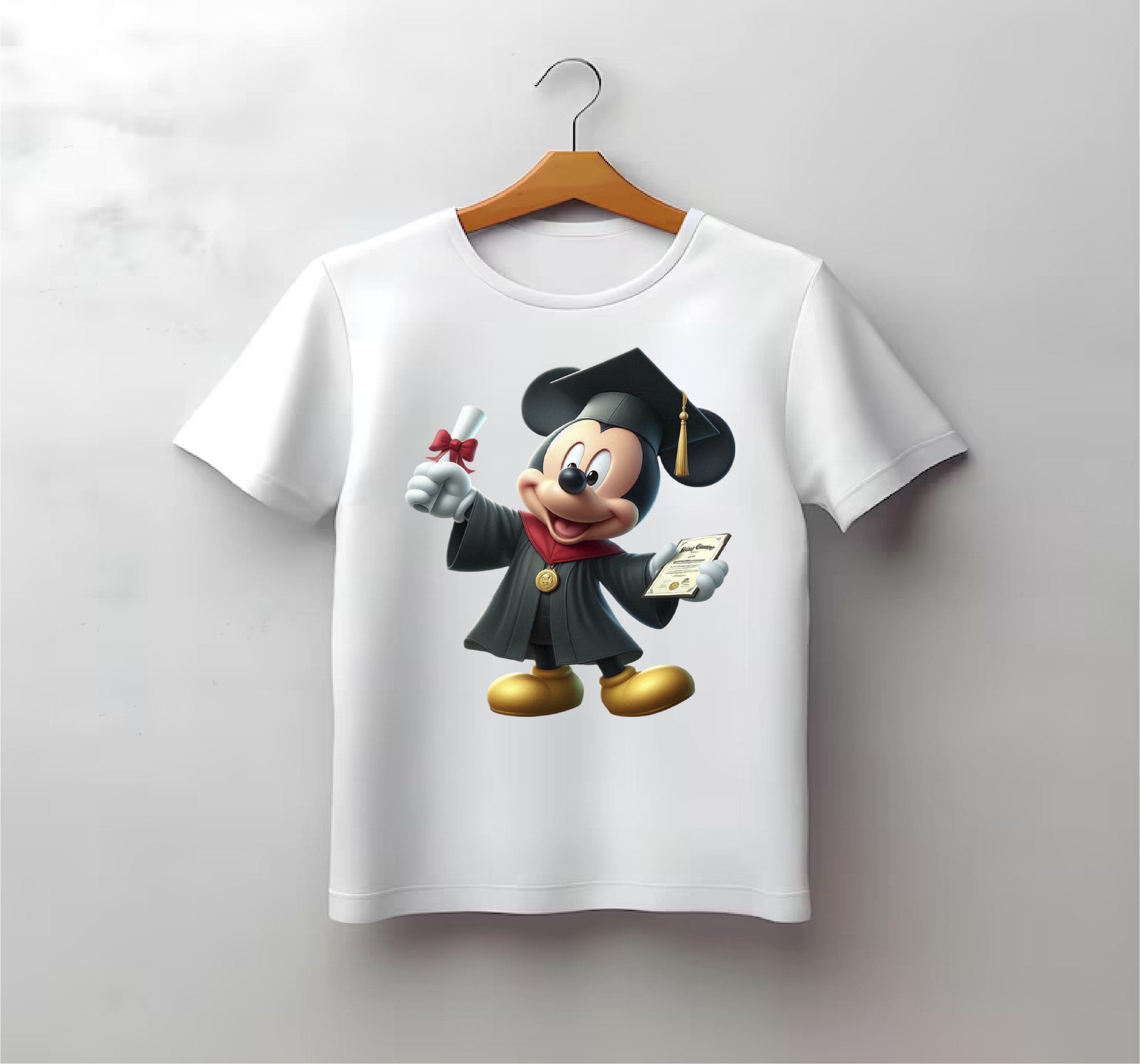 Mickey Mouse Diploma Watercolor Splash, Mickey Mouse Graduation ...