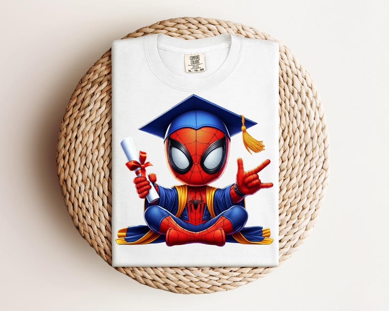 Cute Spidey Diploma, Graduation Watercolor Splash, Clipart Images ...