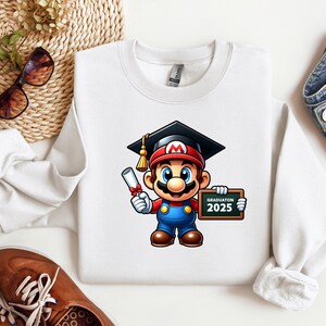 Mario Diploma Graduation Watercolor Splash, Clipart Images, Graphics ...