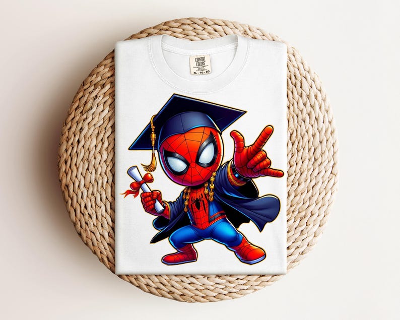 Cute Spidey Diploma, Graduation Watercolor Splash, Clipart Images ...