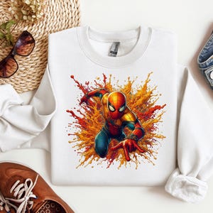 1 Spiderman PNG Digital Instant Download | Spiderman Sublimation ...