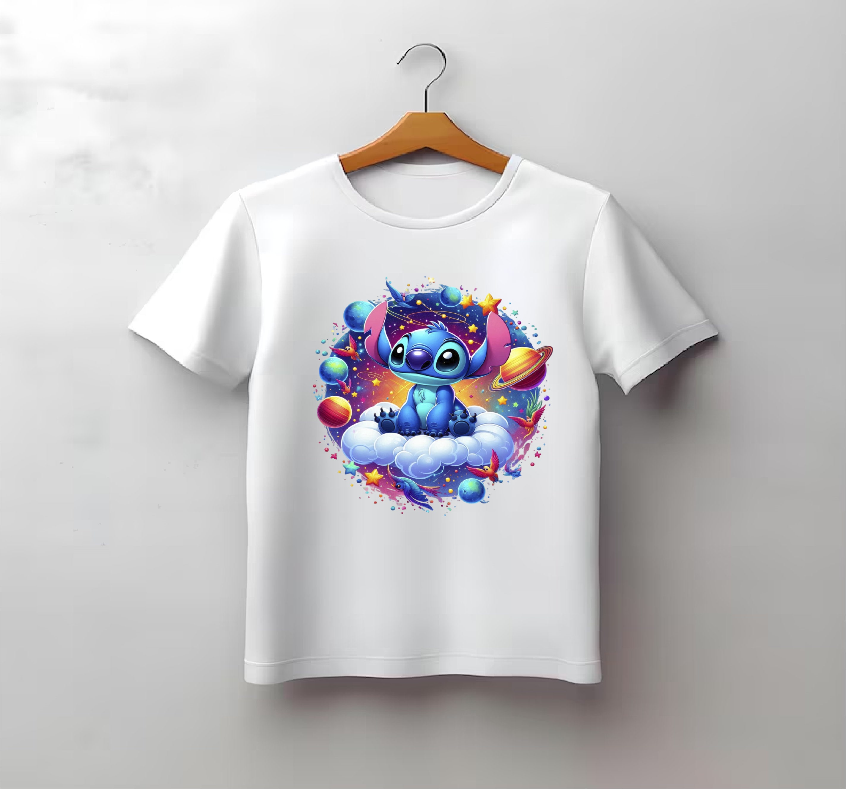 Stitch Clouds Watercolor Splash, Clipart Images, Stitch Clipart ...