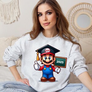 Mario Diploma Graduation Watercolor Splash, Clipart Images, Graphics ...