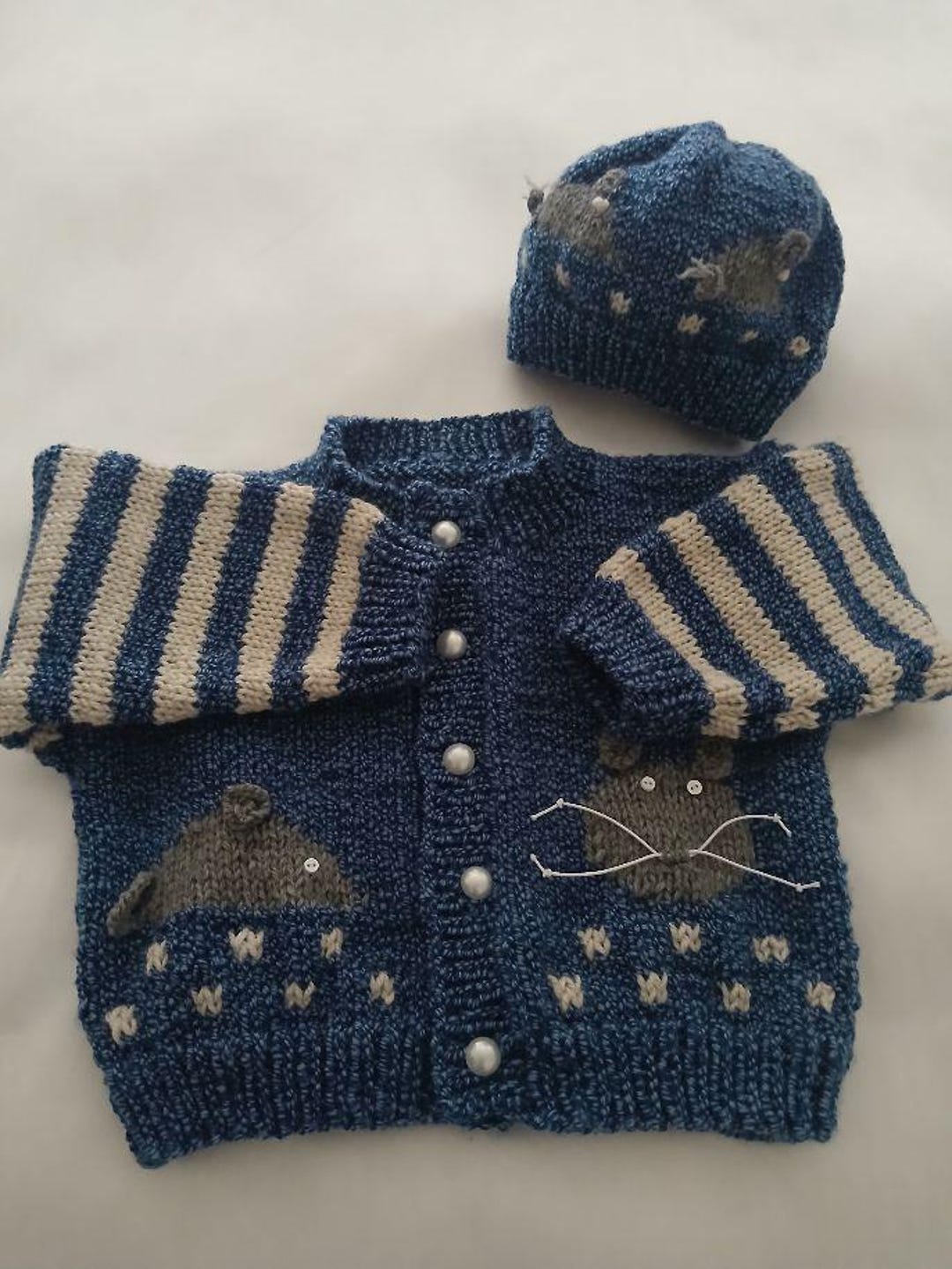 Mouse Sweater and Hat by Never Felt Better - Etsy