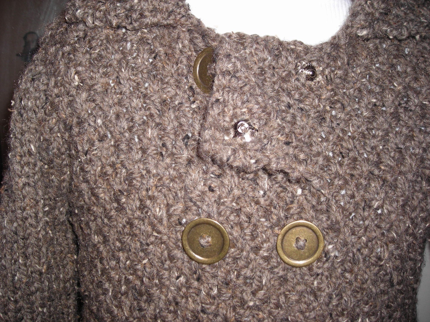 Double Breasted Sweater by Never Felt Better - Etsy