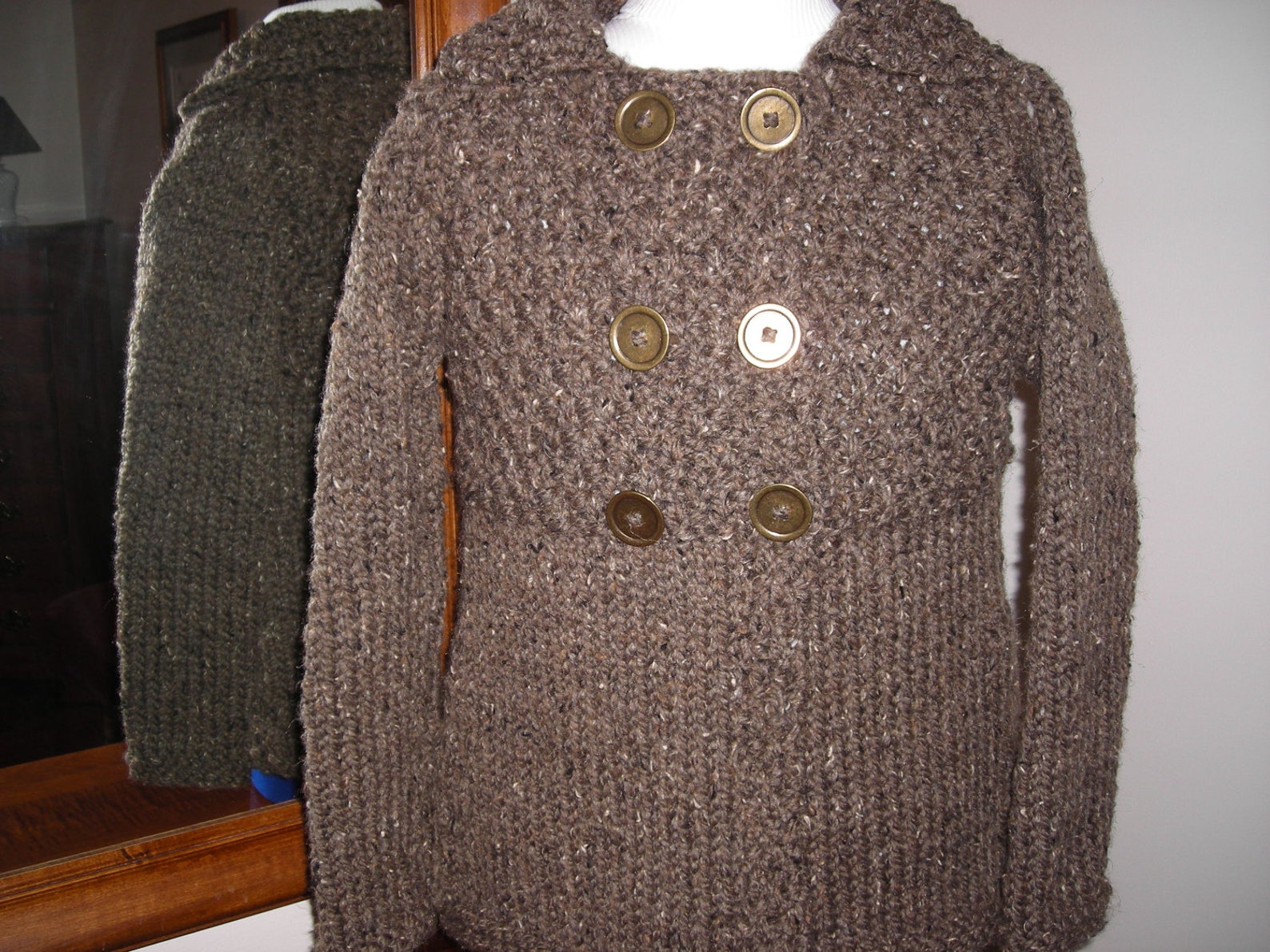 Double Breasted Sweater by Never Felt Better - Etsy