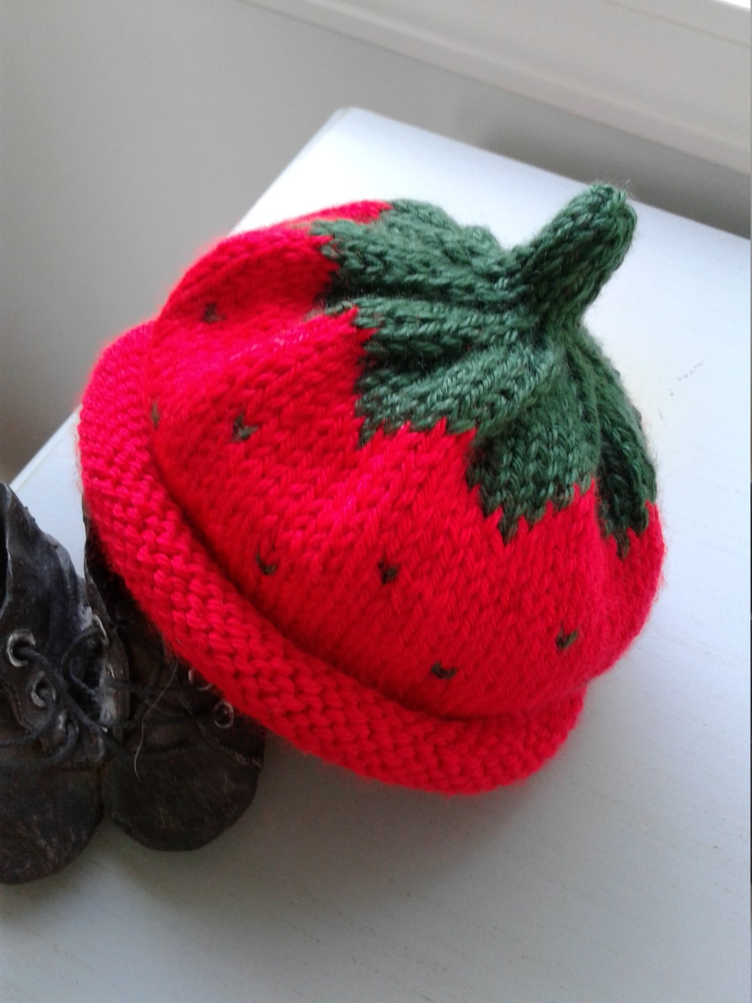 Strawberry Hat by Never Felt Better - Etsy