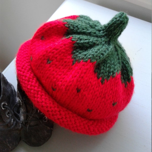 Strawberry Hat - Etsy