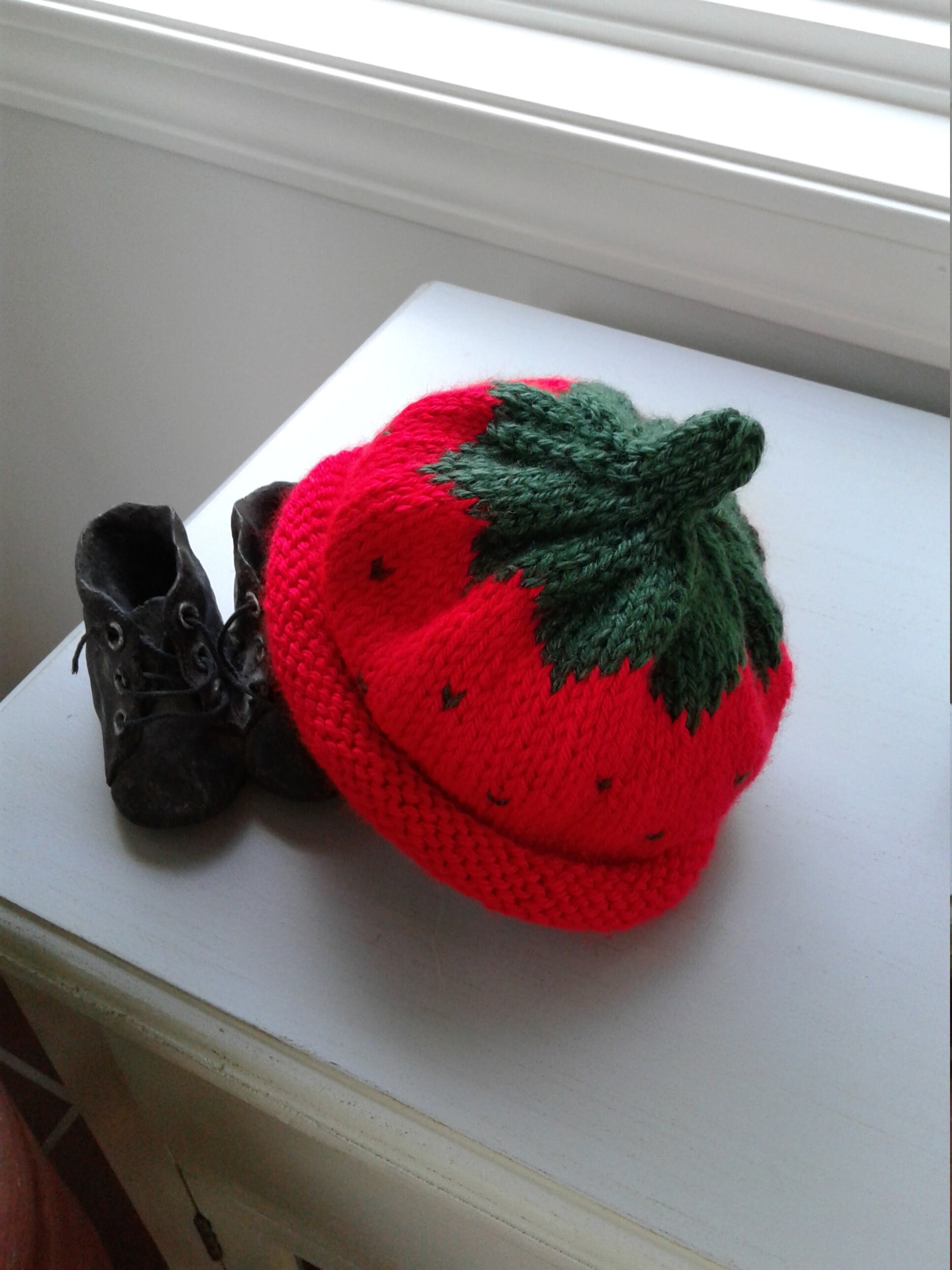 Strawberry Hat by Never Felt Better - Etsy