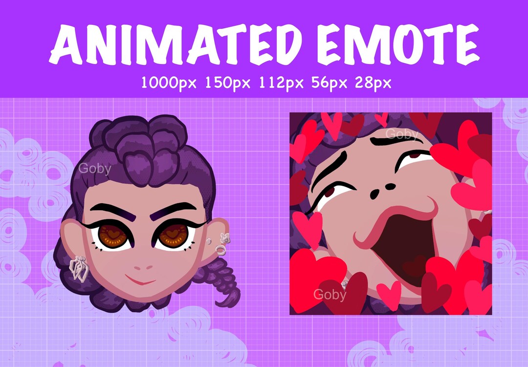 Animated Emote Rumi Kpop Demon Hunter, Cute, Funny - Etsy