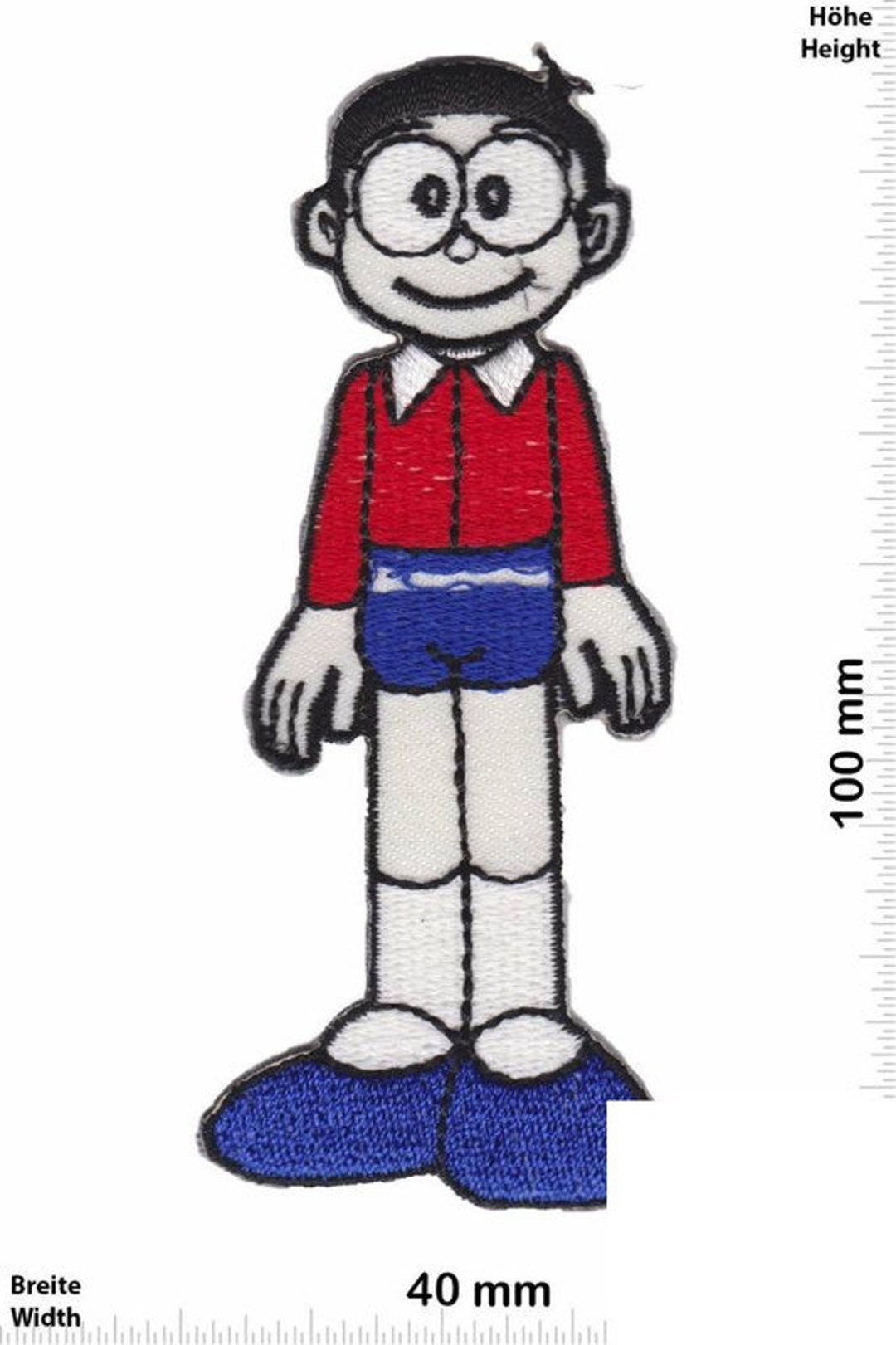 Doraemon Nobi Nobita Japan Comic Embroidered Patch Badge Applique Iron ...