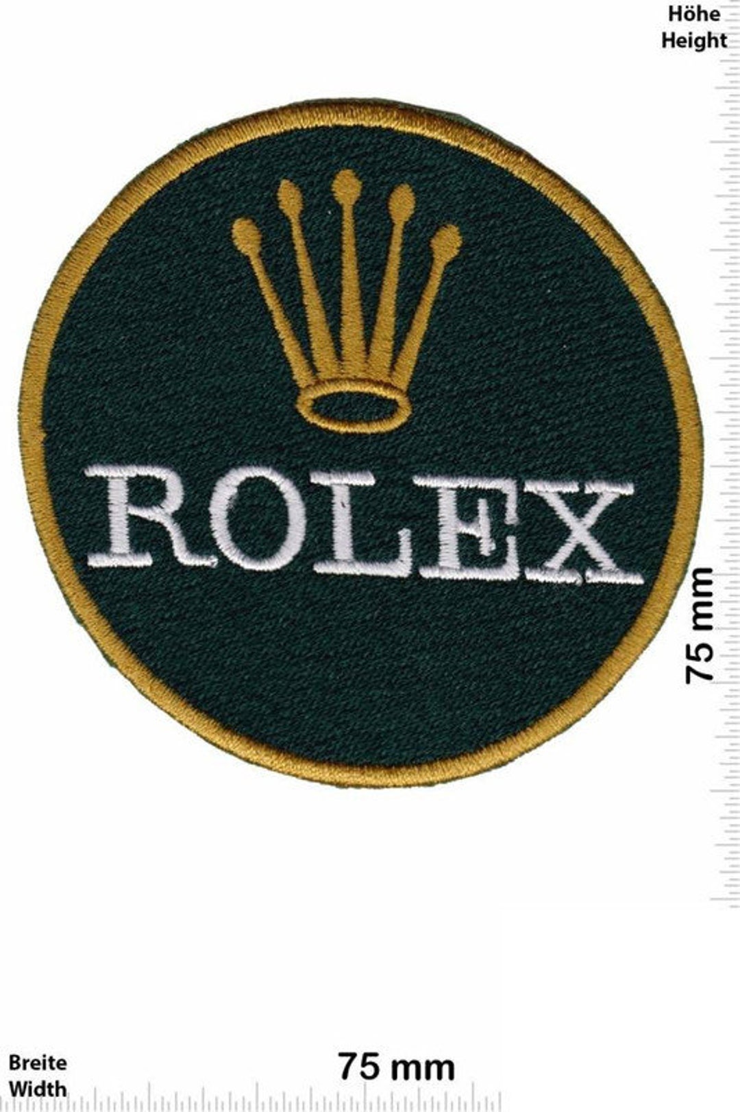 Rolex Motorsport Embroidered Patch Badge Applique Iron On - Etsy