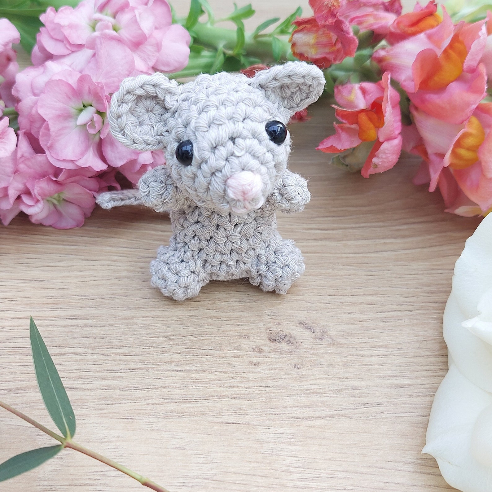 Mo the Mouse Pocket Pal Crochet Pattern - Amigurumi Pdf Download - Etsy