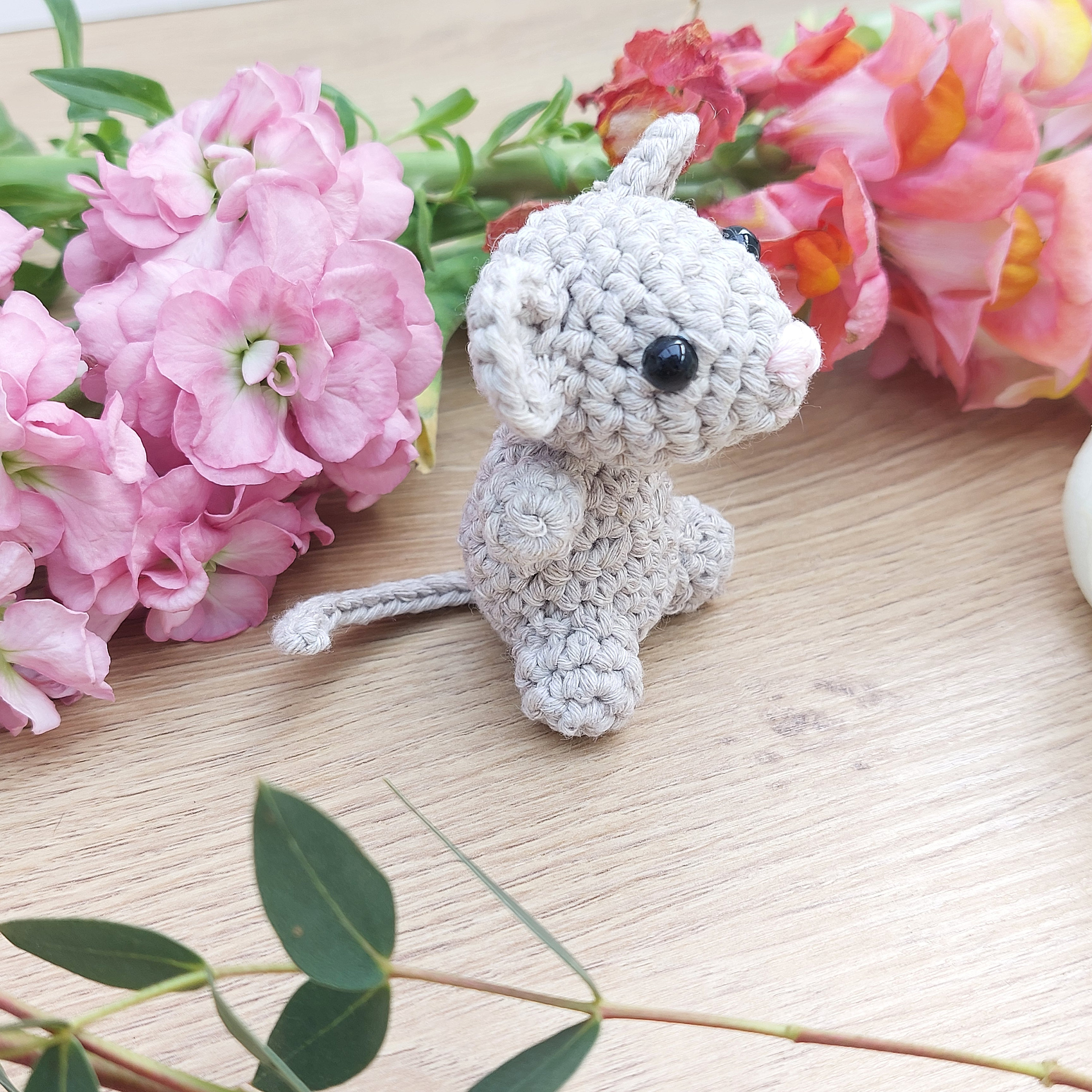 Mo the Mouse Pocket Pal Crochet Pattern - Amigurumi Pdf Download - Etsy