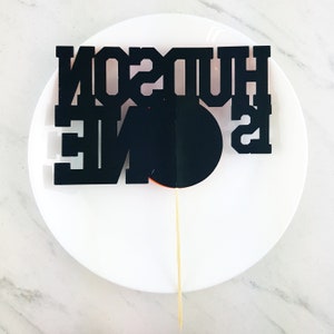 First Birthday Basketball Cake Topper. Basketball Party Decorations ...