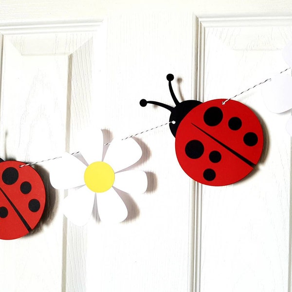 Ladybug Banner - Etsy