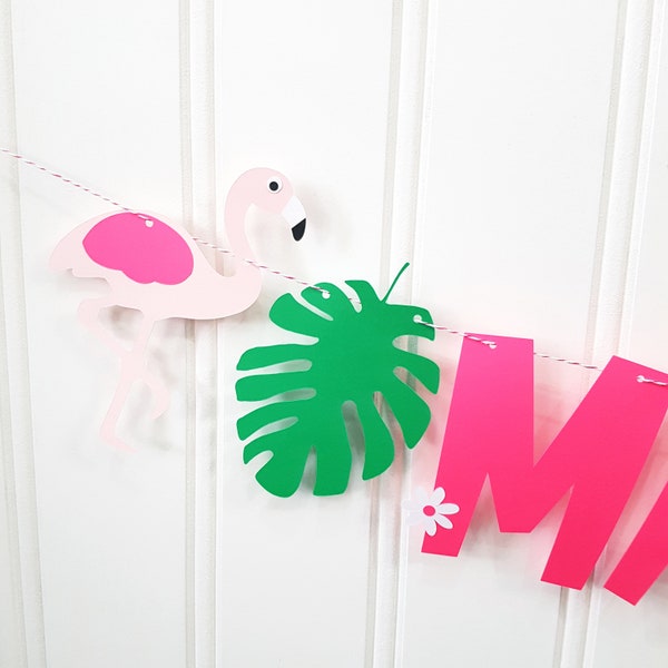 Flamingo Banner - Etsy