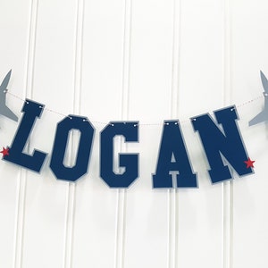 Jet Fighter Plane Party Banner. Two Fly Banner. Top One Banner. Time ...