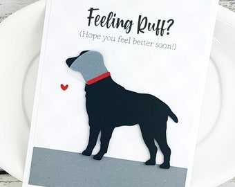 Dog Get Well Card | Etsy