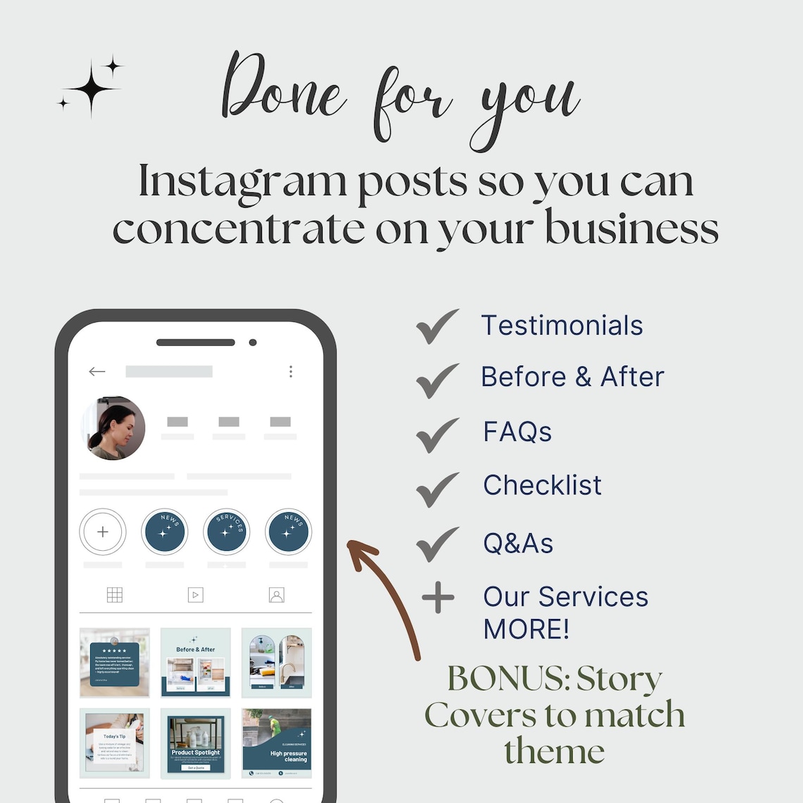 50 Editable Cleaning Instagram Templates, Cleaning Business Social ...