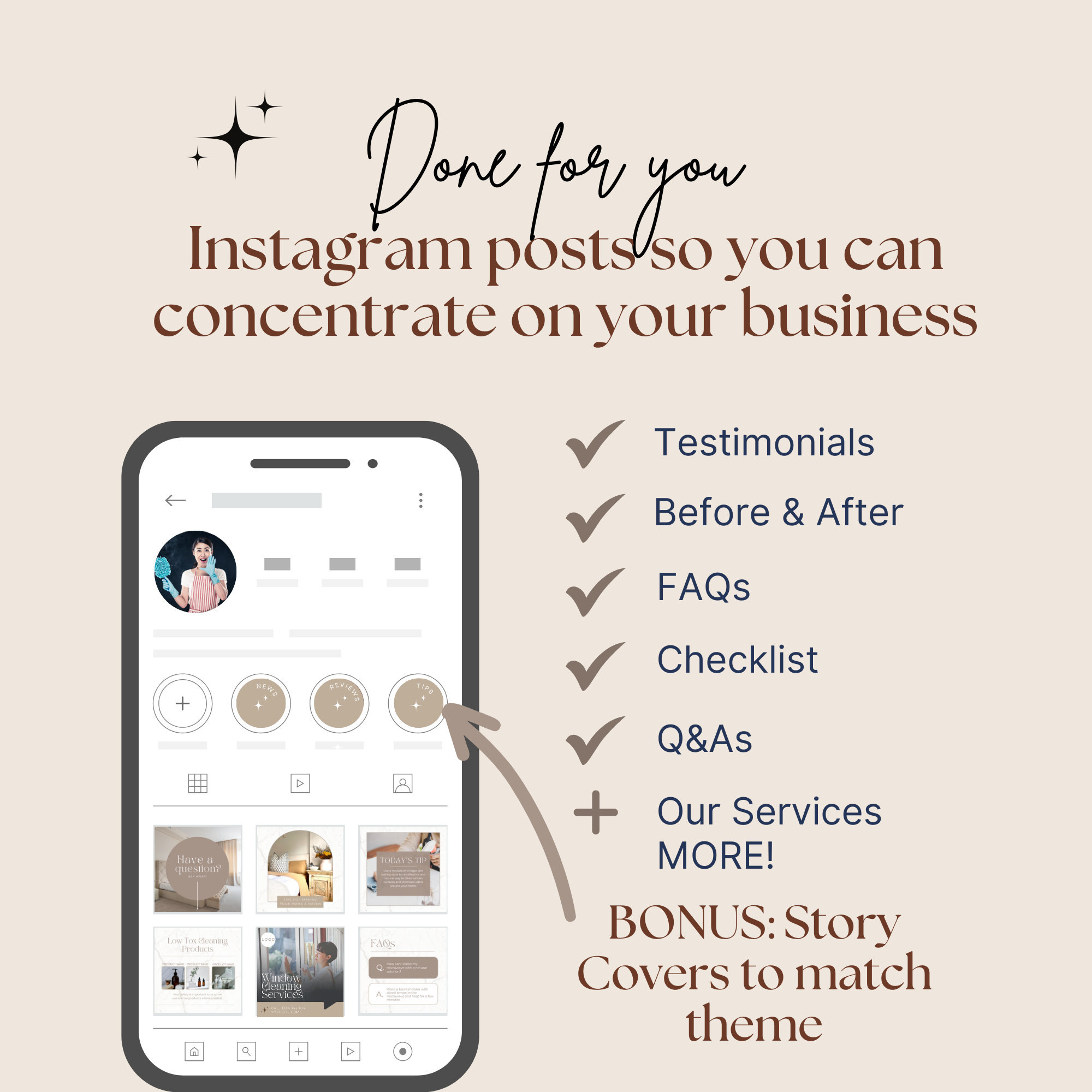 Cleaning Business Instagram Posts, Professional Cleaner Instagram Posts ...