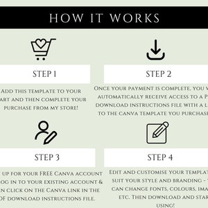 Business Hours Canva Template - DIY Printable Opening Hours Sign ...