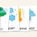 Weather Flash Cards, Montessori Flashcards, Educational, Printable ...