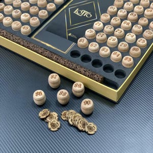 Exclusive Lotto|bingo Game, Board Game, Lotto for Adult & Children ...