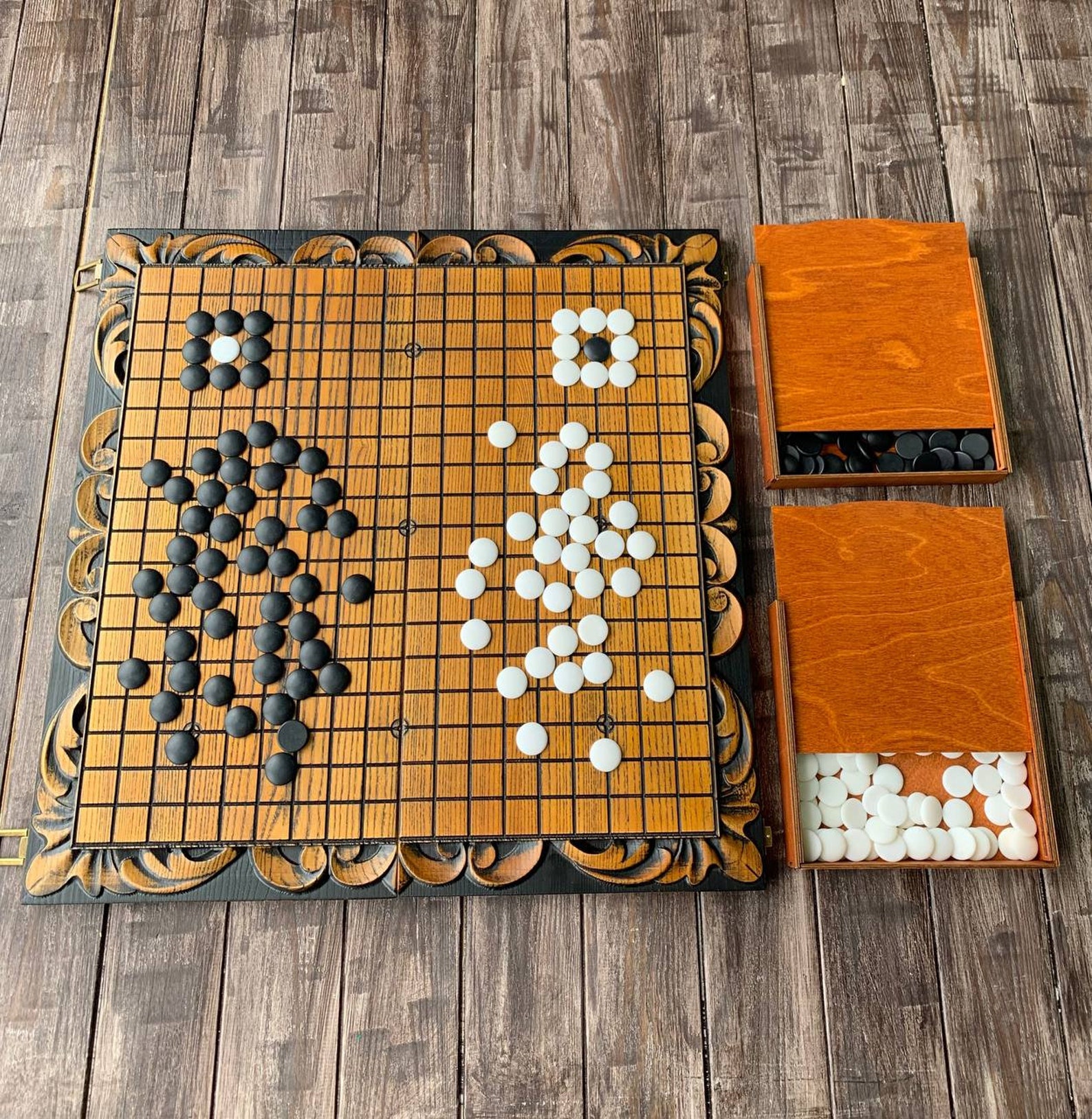 Chinese Go Game, Go Bowls, Classic Board Game, Family Gift, Go Chess ...