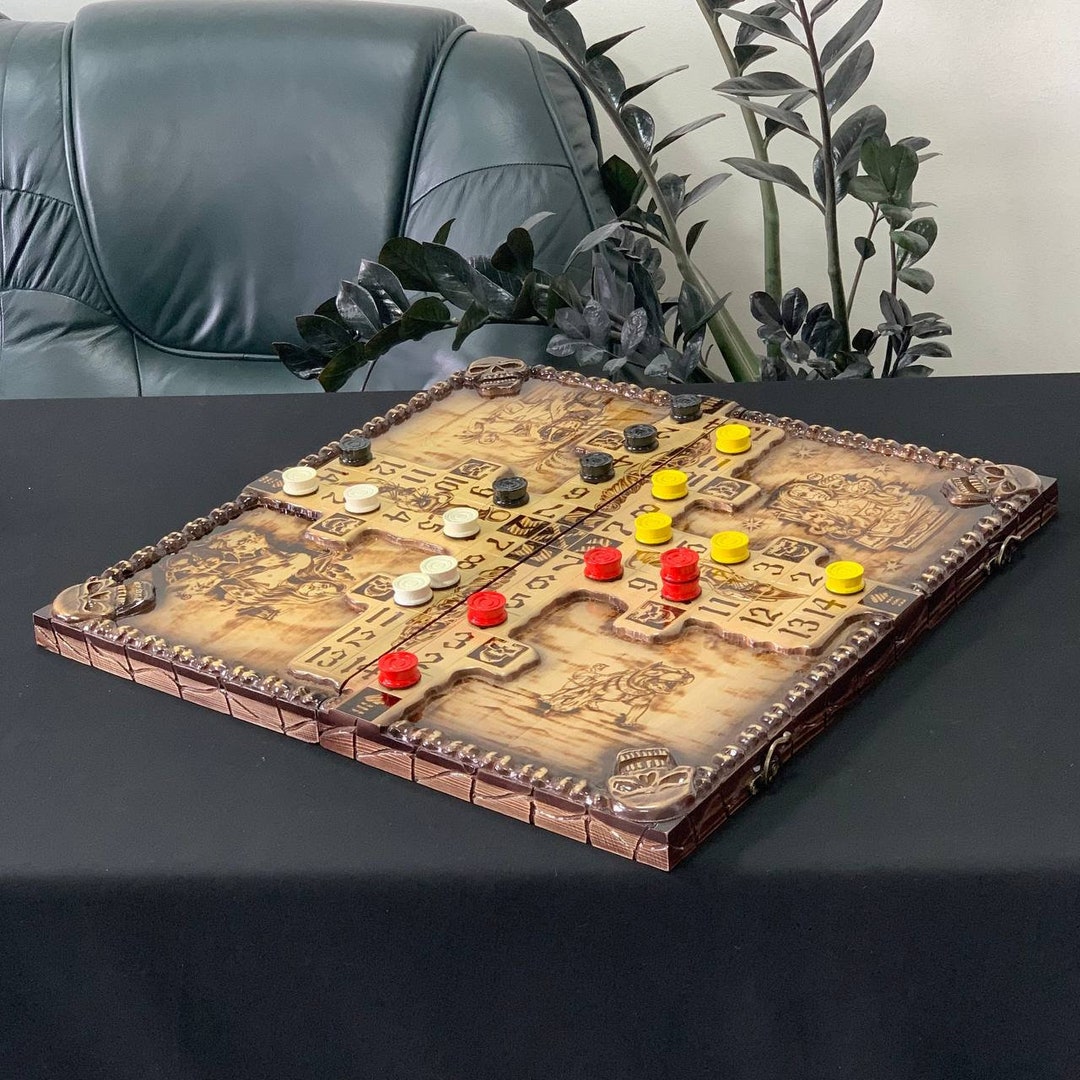 Premium Traditional Chausar Chopad Pachisi Pagade Thayam Ludo ...