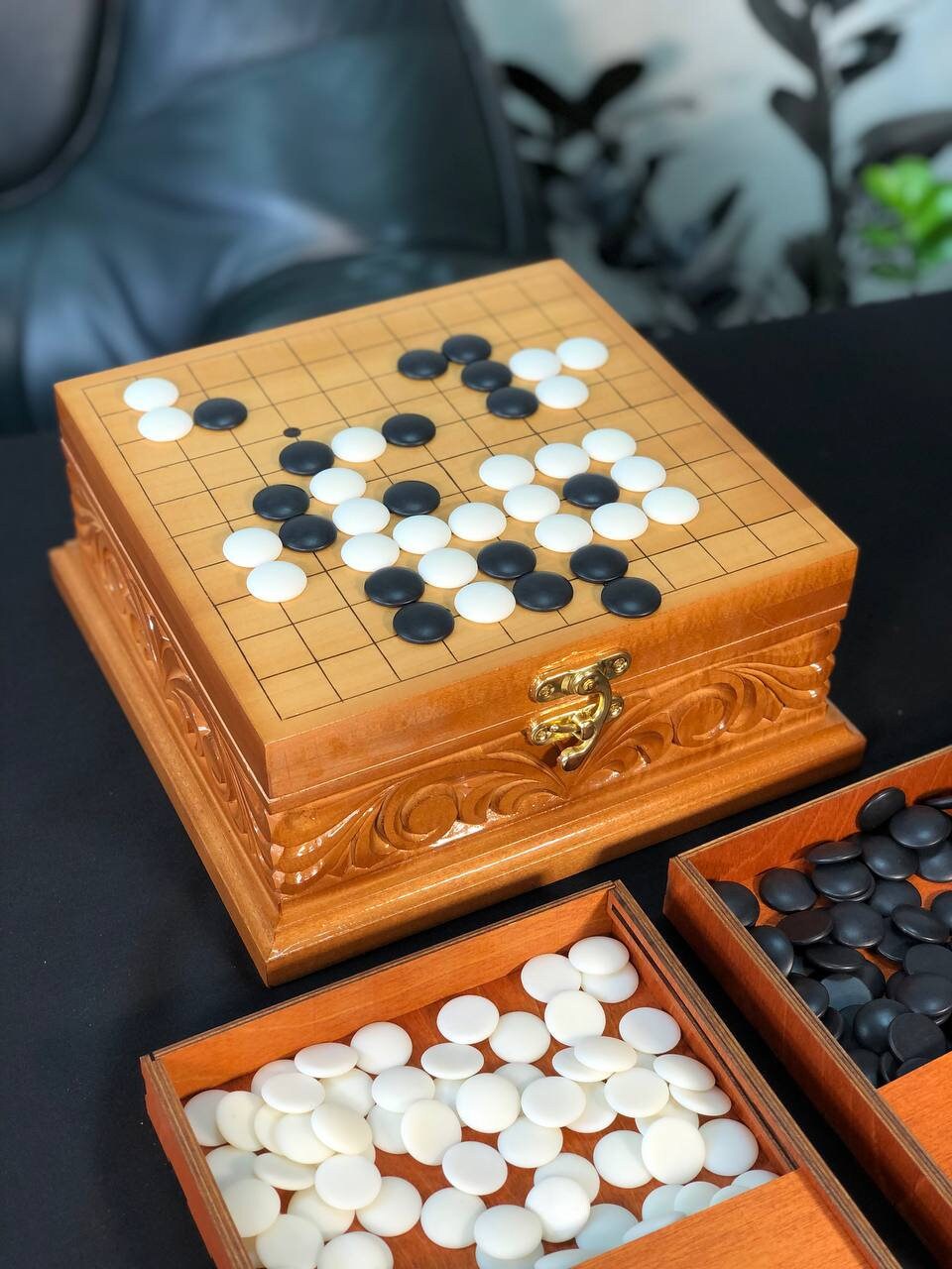 Chinese Go Game 9x9, Go Bowls, Classic Board Game, Fathers Day Gift, Go ...