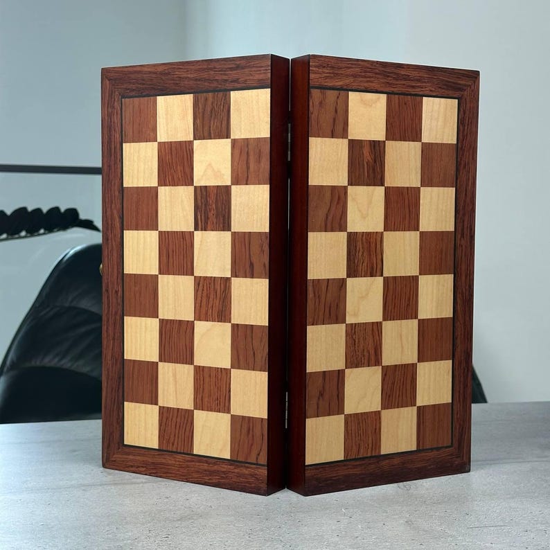 Chess Set, Metal Chess Pieces, Chess Board Game, Tabletop Game, Gift ...