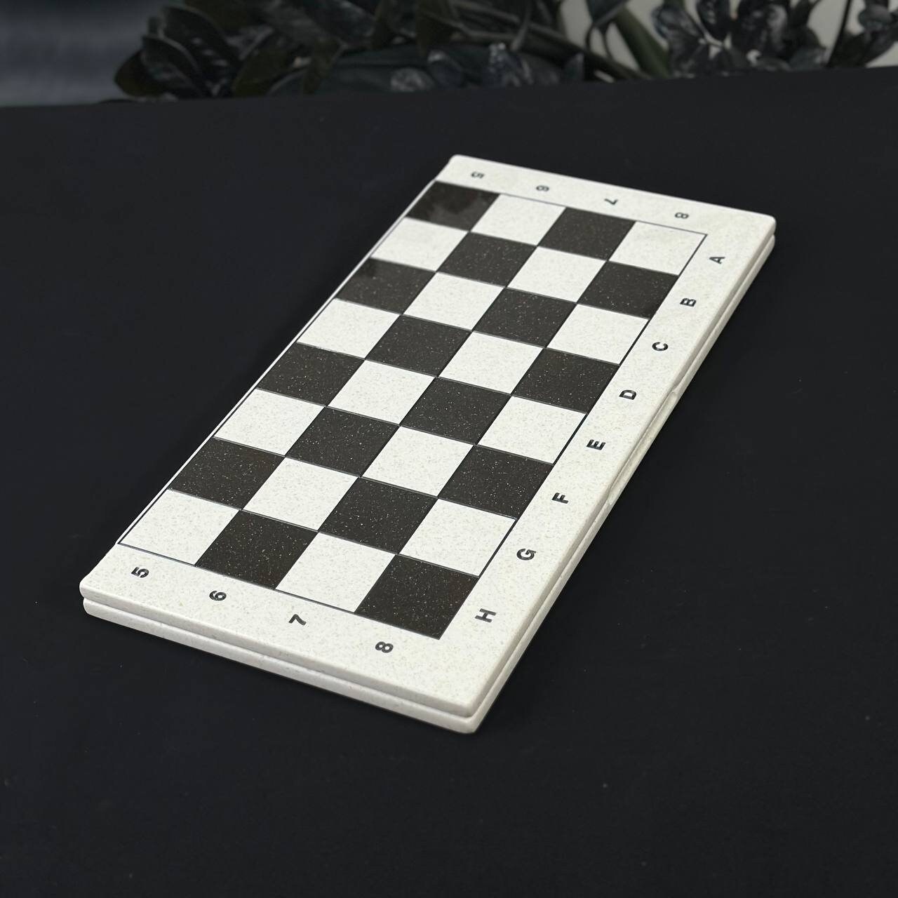 Classic Acrylic Stone Chess Backgammon Checkers Set With Case, No ...