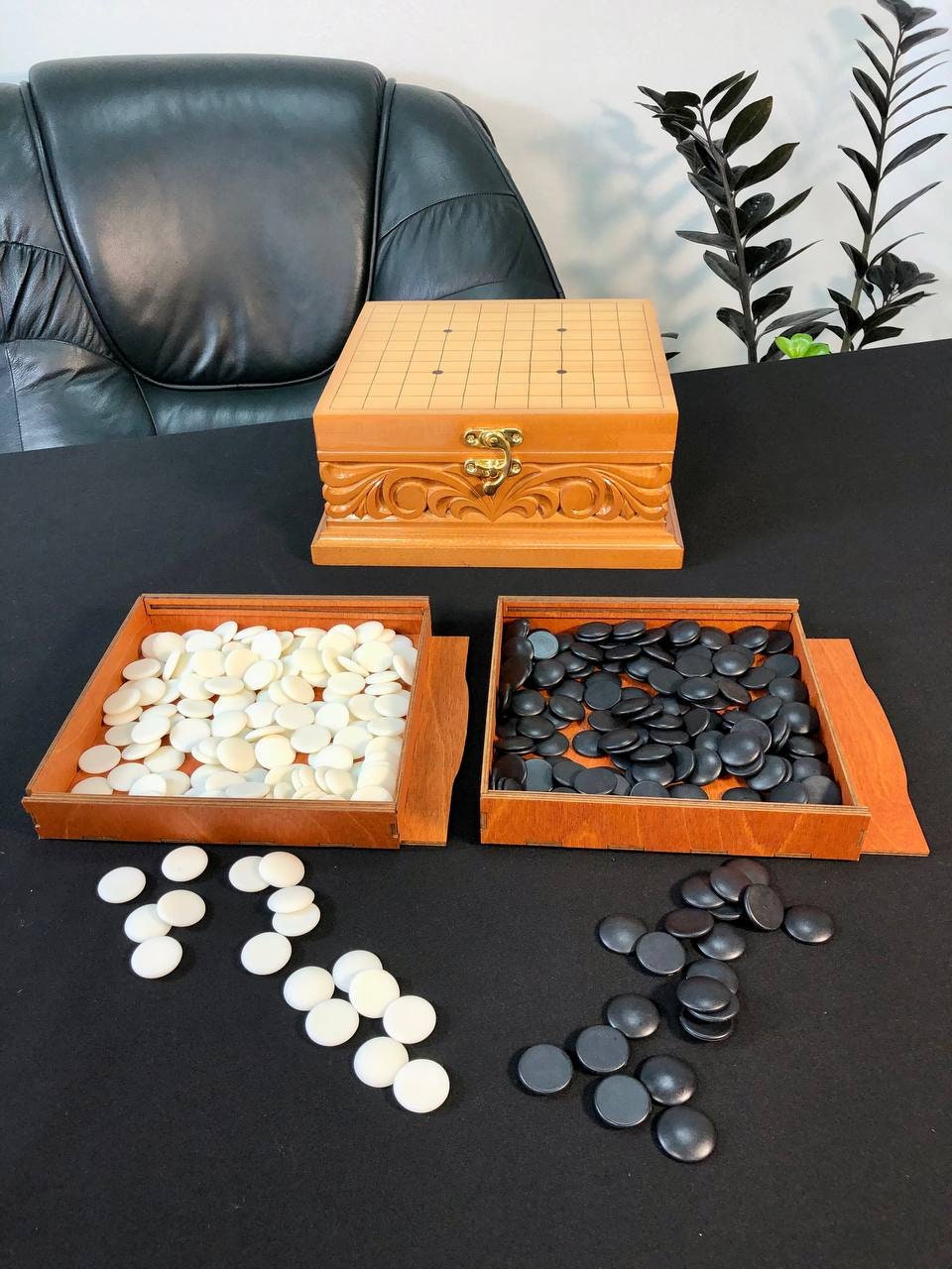 Chinese Go Game 9x9, Go Bowls, Classic Board Game, Fathers Day Gift, Go ...