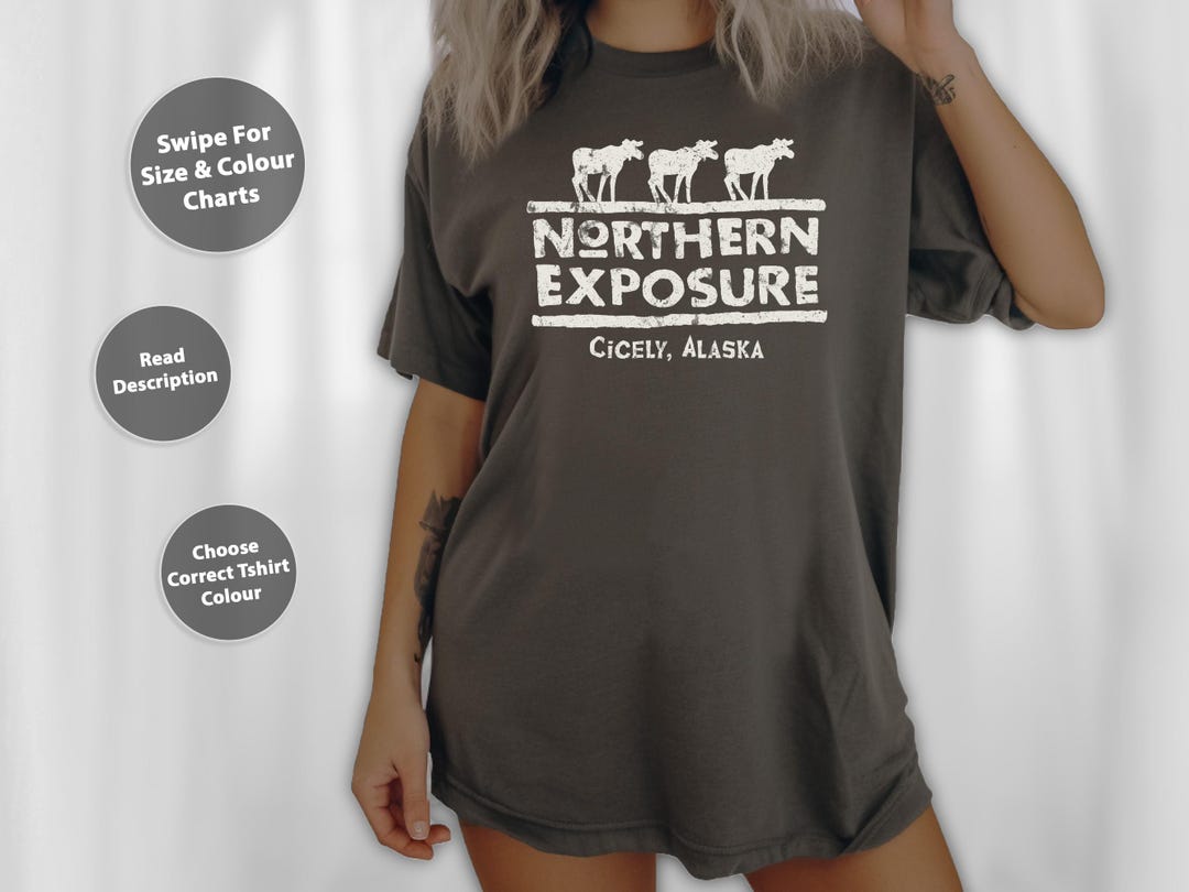 Northern Exposure Logo Worn T-shirt, Sweatshirt, Hoodie, Tote Bag ...