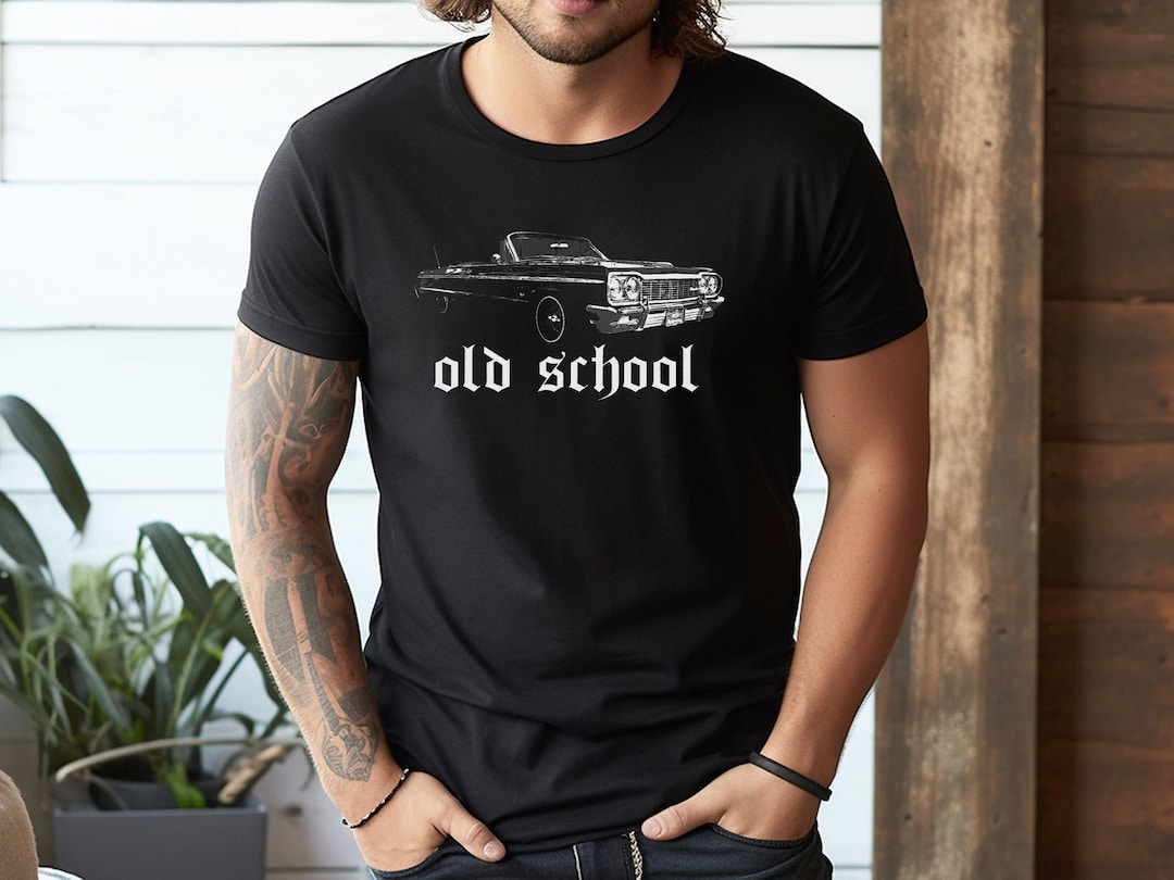 Lowrider Shirt for Men Cholo Old School Cali T-shirt, Sweatshirt ...